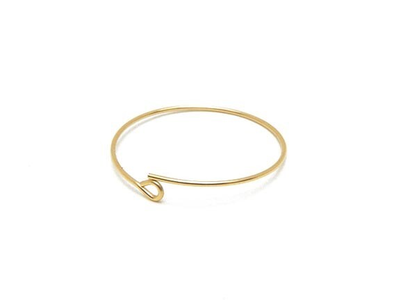 Yahoo!オークション - 14KGF ビーディングフープ 18mm[1ペア販売] / 14...