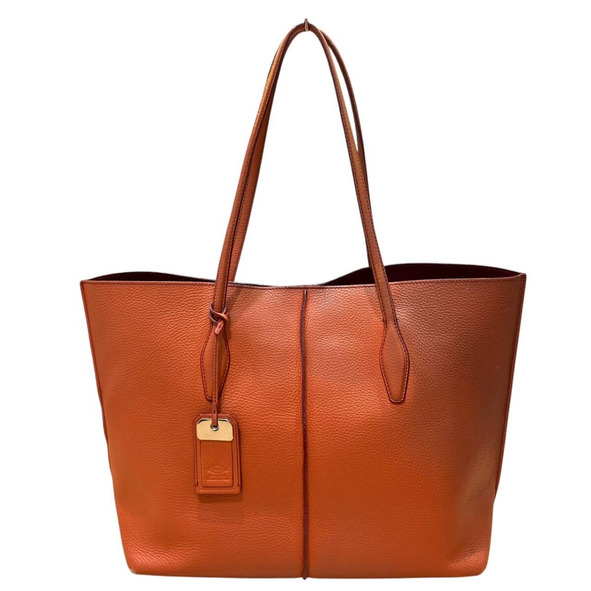 TOD’S トッズ ジョイ トートバッグ ビジネス オレンジカラー(かばん、バッグ)｜売買されたオークション情報、yahooの商品情報をアーカイブ公開 - オークファン（aucfan.com）