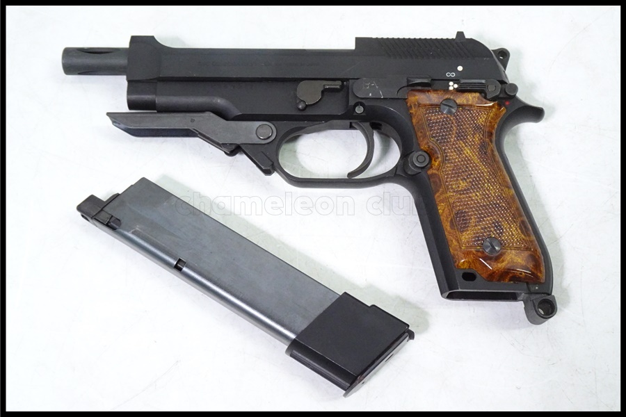 Yahoo!オークション - 東京)KSC ベレッタ M93R AG 2nd ABS ガスブロー...