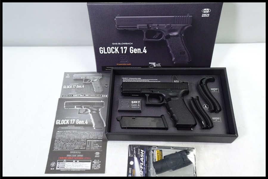 東京 東京マルイ G17 グロック17 Gen.4 ガスブローバック ライト付き(ガスガン)｜売買されたオークション情報、yahooの商品情報をアーカイブ公開 - オークファン（aucfan.com）