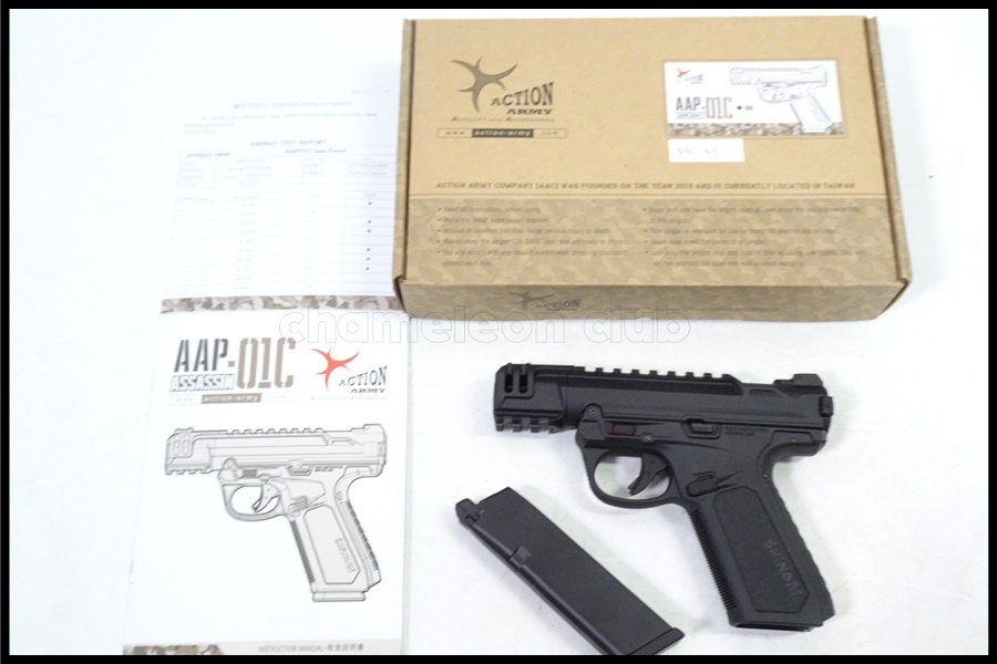 Yahoo!オークション - 東京)ACTION ARMY AAP-01C アサシン ガスブロー...