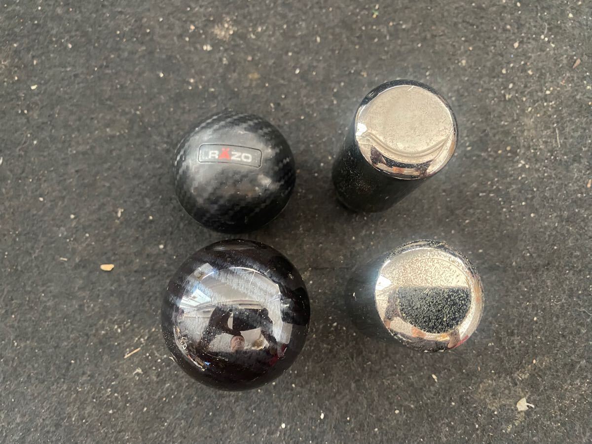 Yahoo!オークション - K1212 中古 4個セット KANSAI シフトノブ RAZO