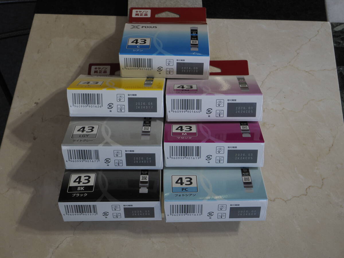 Yahoo!オークション - キヤノン 純正インクタンク BCI-43