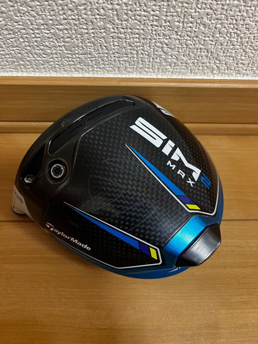 Yahoo!オークション - テーラーメイド SIM2 MAX 10.5° ドライバー ヘ...