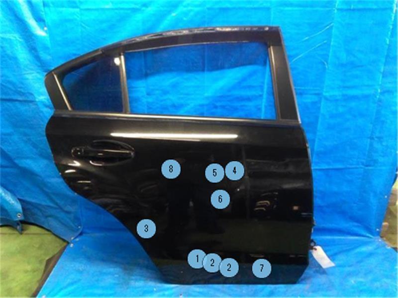 Yahoo!オークション - スバル 純正 インプレッサ 《 GJ2 》 右リアドア...