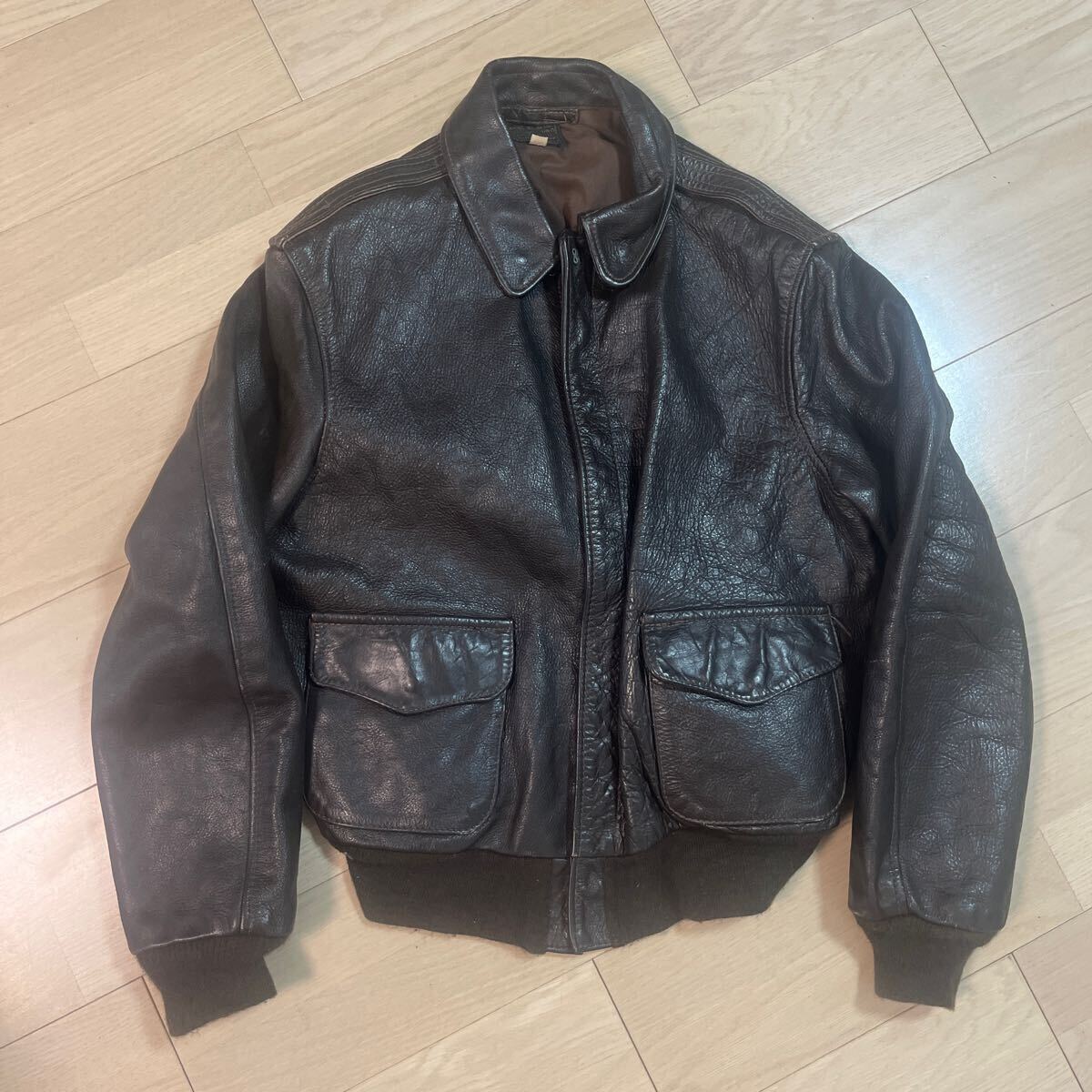 Yahoo!オークション - A2 フライトジャケット avirex オールド