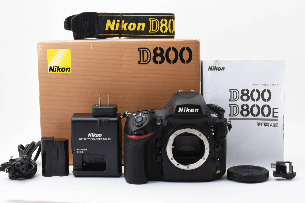 Yahoo!オークション - 【美品】ニコン Nikon D800 《ショット数6547回...