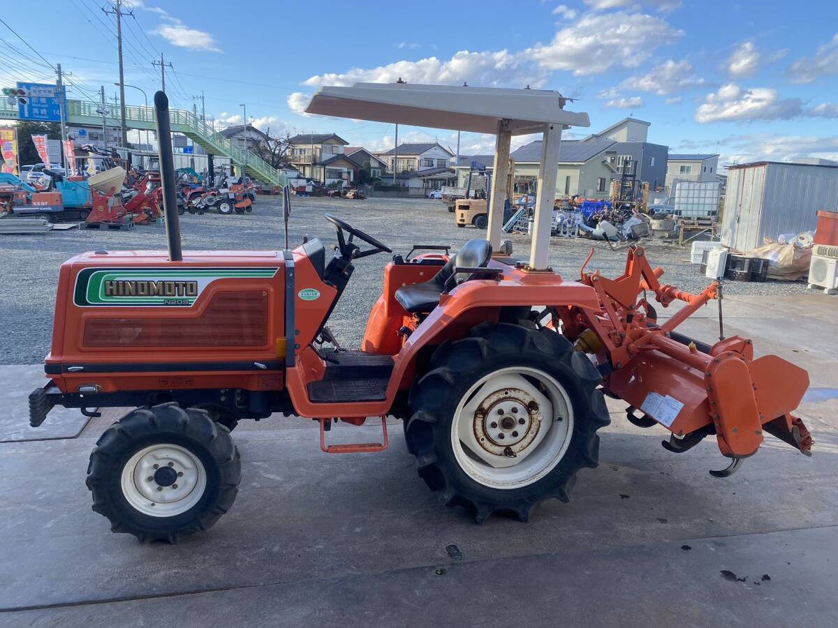 Yahoo!オークション - 【埼玉県】トラクター 日の本HINOMOTO型式N209 ...