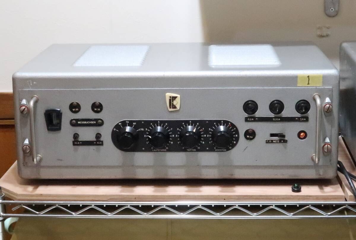 Yahoo!オークション - 東ドイツRFT/ VEB-KLLEDA EL34P.P. モノラルパワ...