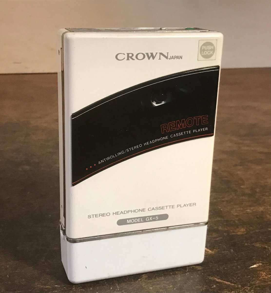 Yahoo!オークション - SS-6905 送料込 CROWN ステレオヘッドホンカセッ...