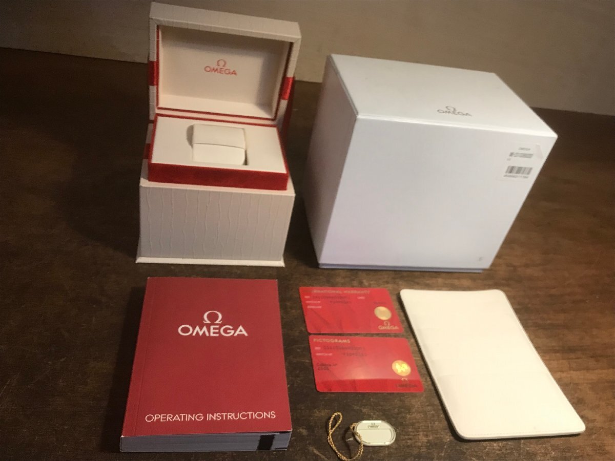 Yahoo!オークション - SS-6636 送料込 OMEGA 空箱 リボン腕時計 箱 容...