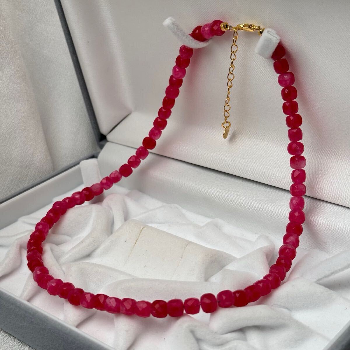 Yahoo!オークション - 105ctルビー 存在感 天然石ネックレス38+5cm