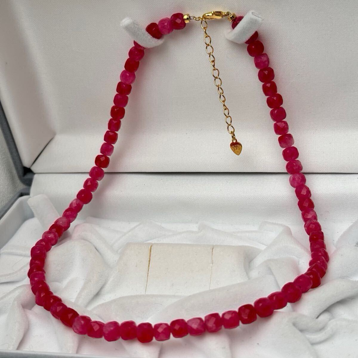 Yahoo!オークション - 105ctルビー 存在感 天然石ネックレス38+5cm