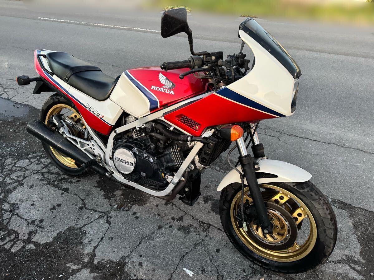 Yahoo!オークション - ホンダ VF750F RC15 レストアベース 書付フレー...