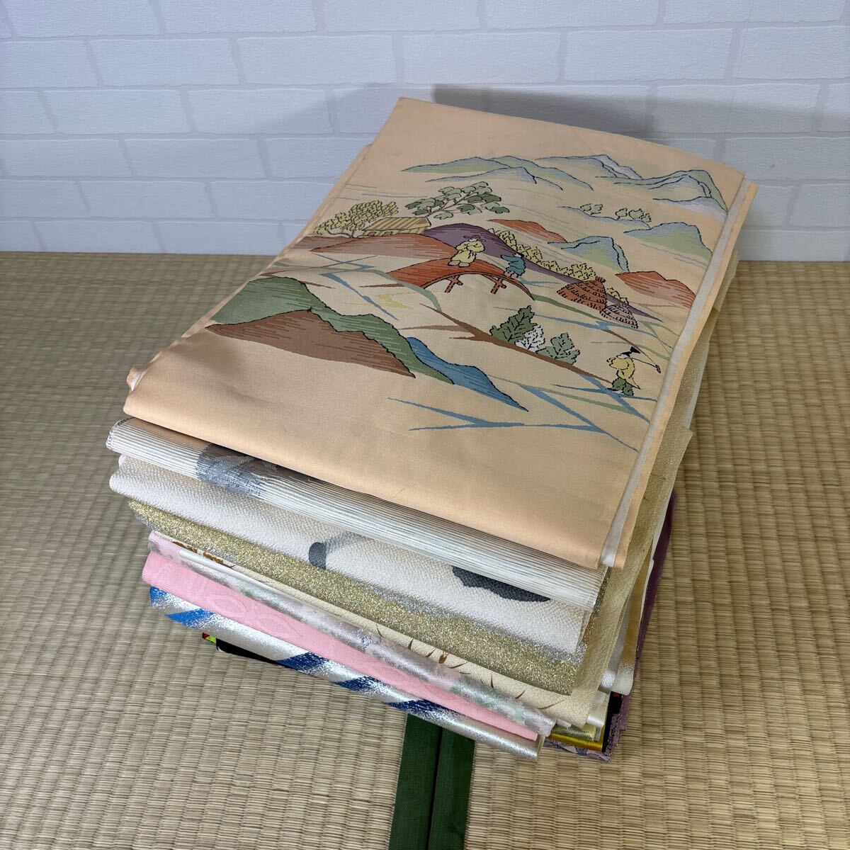 Yahoo!オークション - 中古 名古屋帯 まとめて 15品 A64