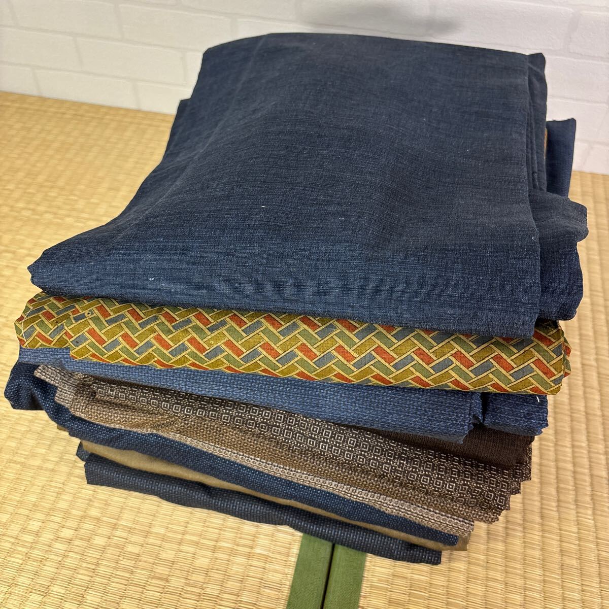 Yahoo!オークション - 男物 着物 男性用 まとめて 10品 A109