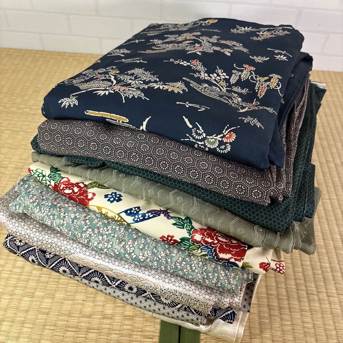 Yahoo!オークション - 小紋 着物 まとめて 10品 A118