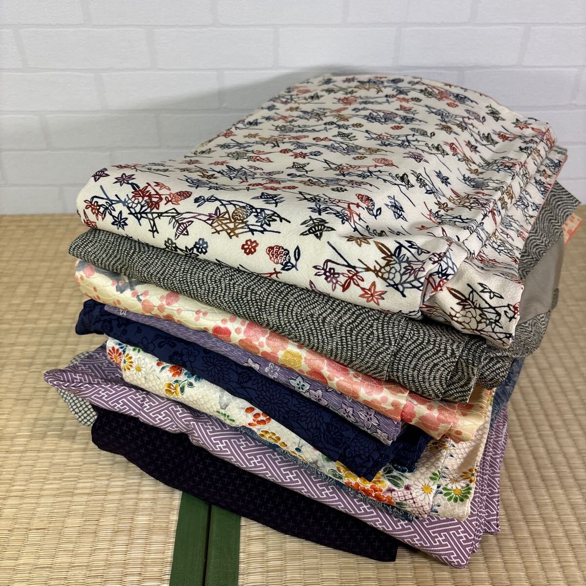 Yahoo!オークション - 小紋 着物 まとめて 10品 A123