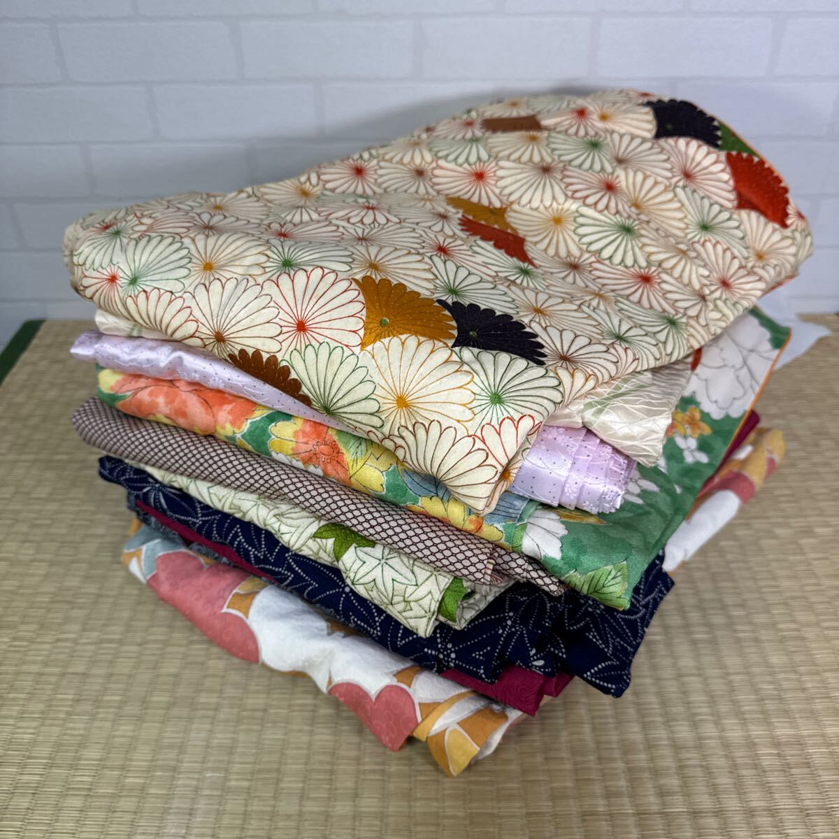 Yahoo!オークション - 小紋 着物 まとめて 10品 A215