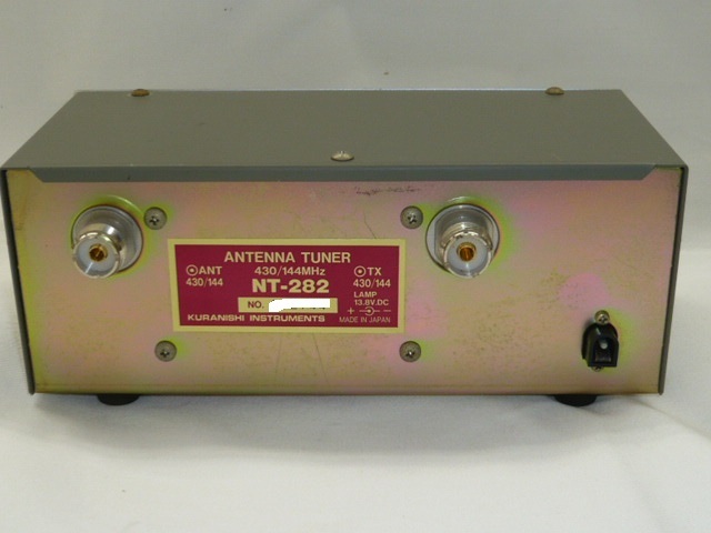Yahoo!オークション - NT-282 クラニシ 144/430MHz帯 アンテナチューナ...