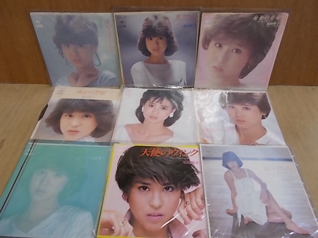 Yahoo!オークション - epi1334 【未確認】 松田聖子 EP9枚セット