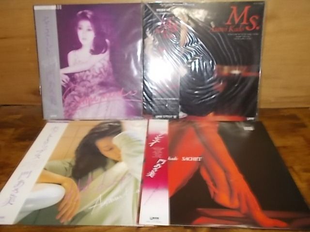 Yahoo!オークション - BX0863 【未確認】 門あさ美 LP4枚セット