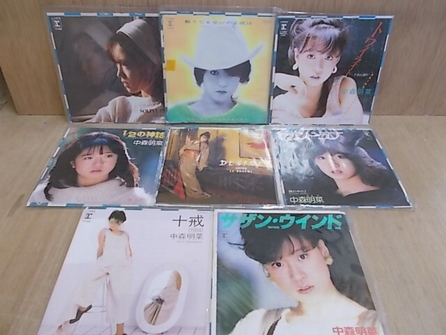 Yahoo!オークション - epi2126 【未確認】 中森明菜 EP8枚セット