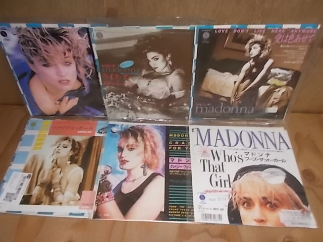 Yahoo!オークション - epx3774 【未確認】 マドンナ EP6枚セット
