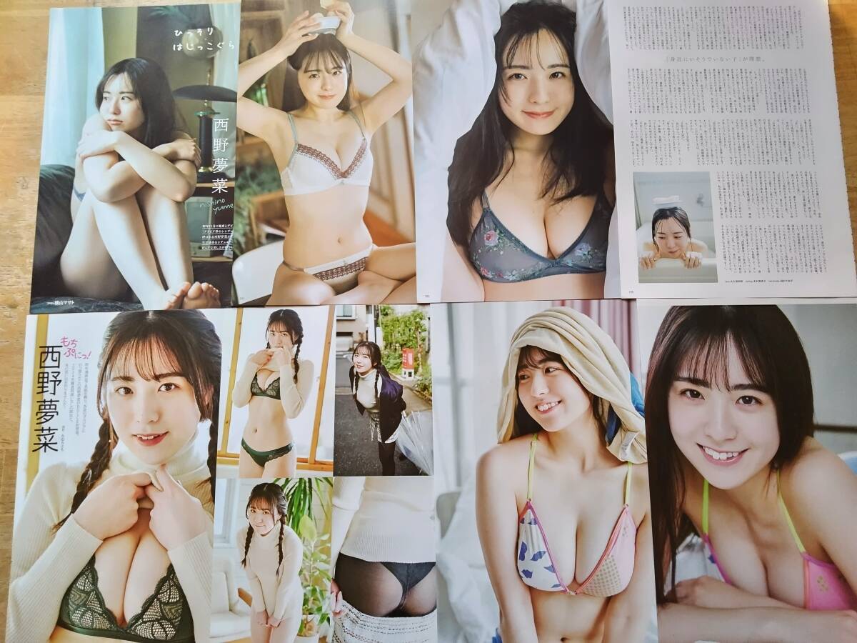 Yahoo!オークション - 西野 夢菜 新旧切り抜き寄せ集め 29P