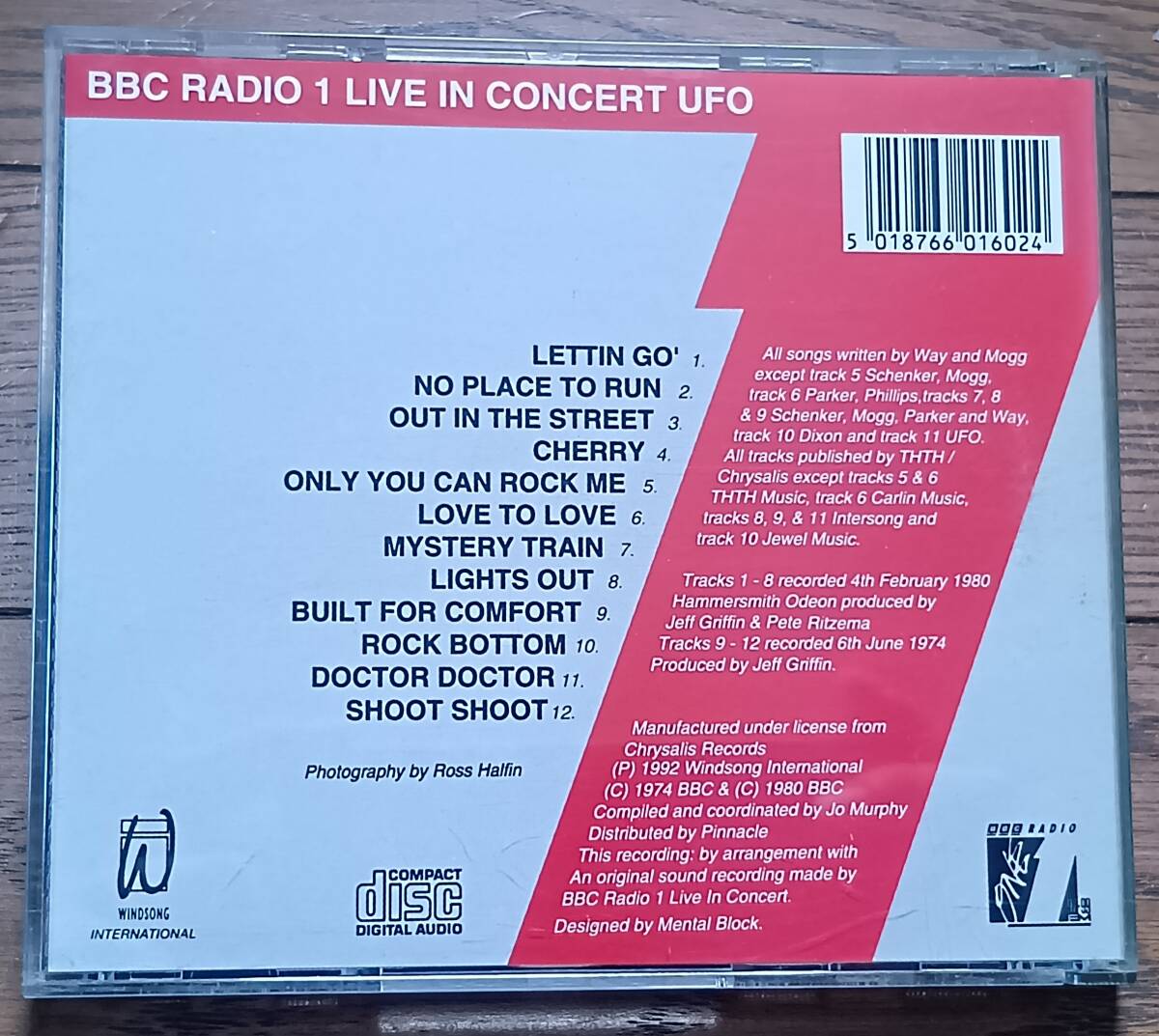 Yahoo!オークション - 送料込み 中古 UFO BBC RADIO1 LIVE IN CONCERT ...