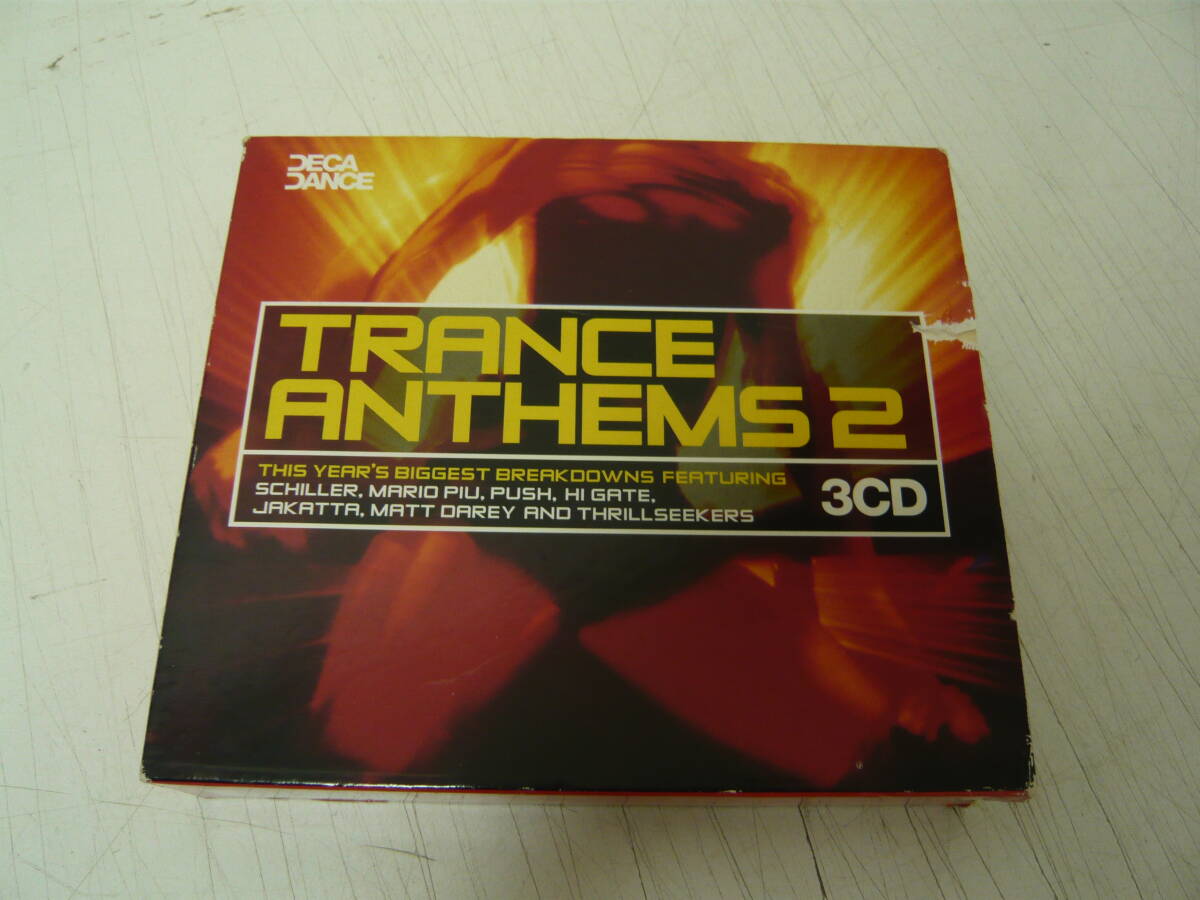 Yahoo!オークション - ユ CD3枚組 TRANCE ANTHEMS 2 中古