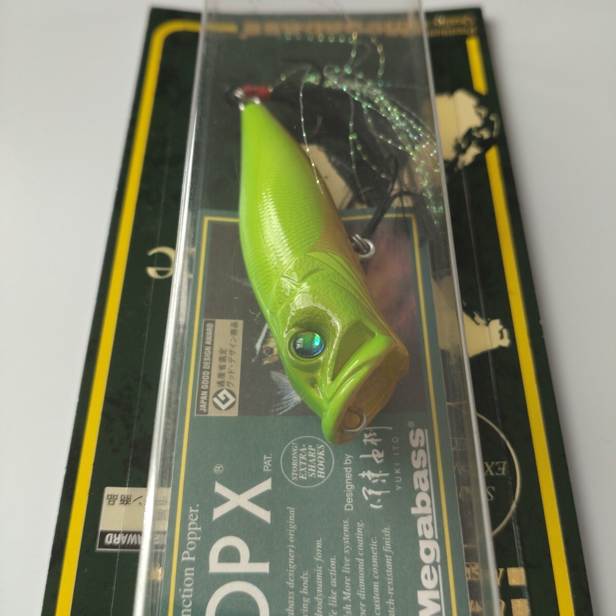 メガバス／ポップ X GRASS HOPPER POP-X(メガバス)｜売買されたオークション情報、yahooの商品情報をアーカイブ公開 - オークファン（aucfan.com）