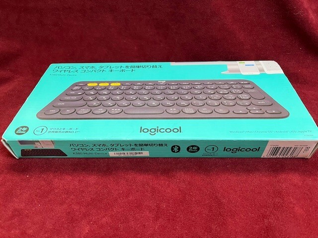 Yahoo!オークション - Logicool ワイヤレスキーボード K380 動作品・新...