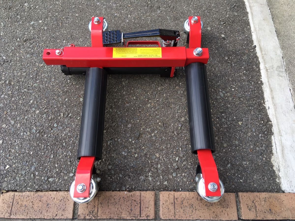 Yahoo!オークション - 油圧式カードーリー 耐荷重680kg 軽自動車から大...