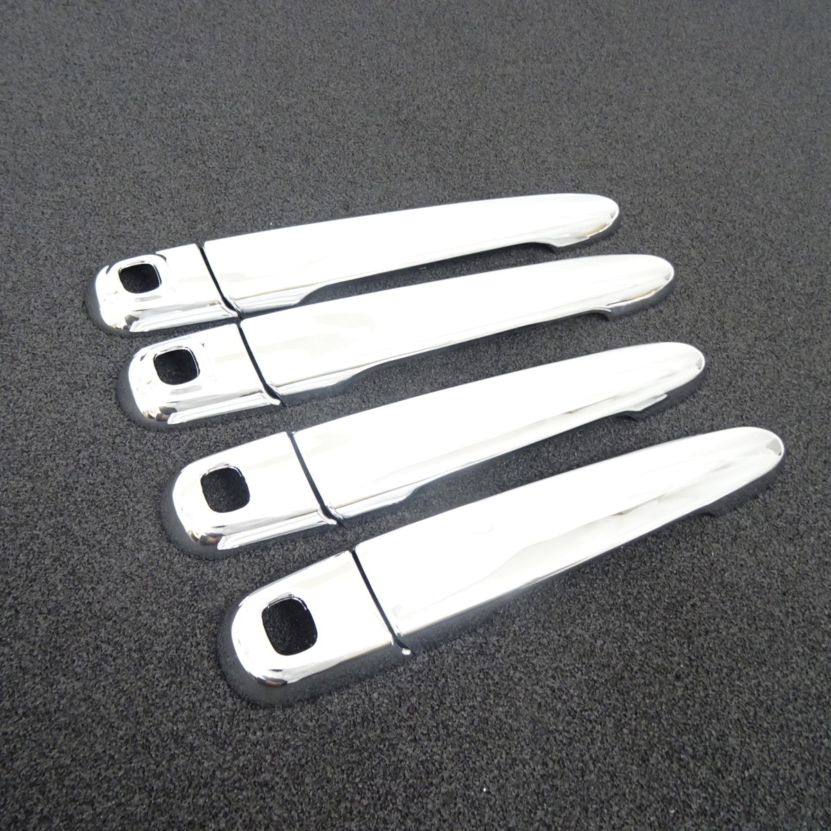 Yahoo!オークション - 激鏡面仕上げ メッキ ドアハンドル カバー タン...