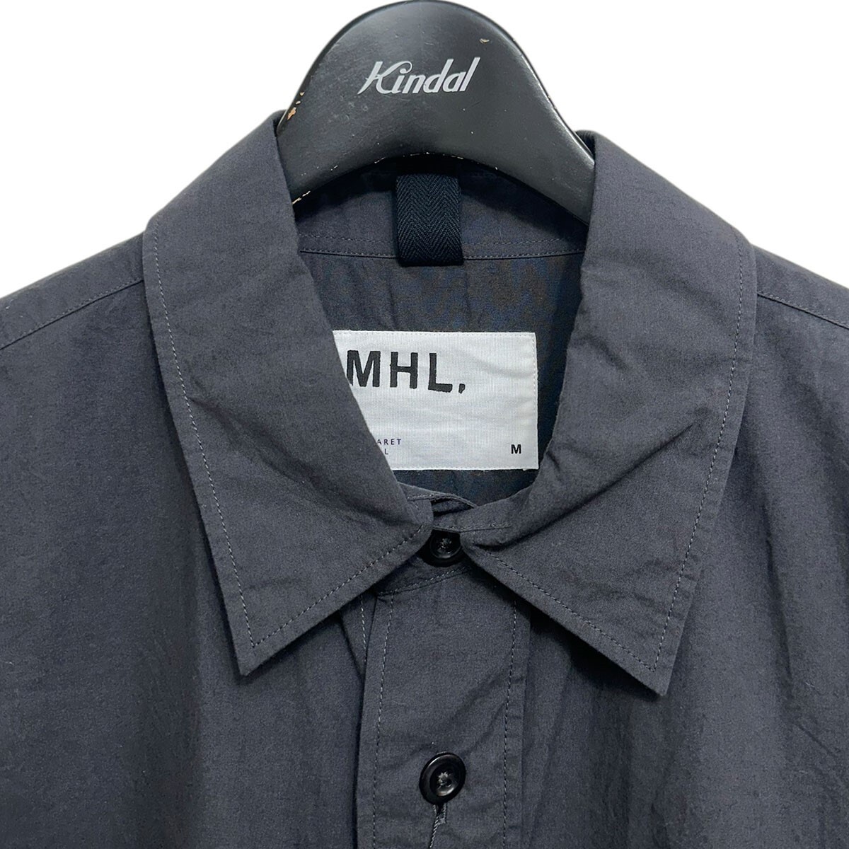 Yahoo!オークション - MHL SOFT COTTON SHIRTING シャツ 596-4250504 8...