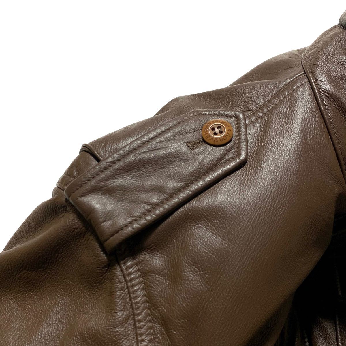 良品 A BATHING APE アベイシングエイプ M-65 レザー ダウン 良品 A BATHING APE アベイシングエイプ M-65 レザー ダウン