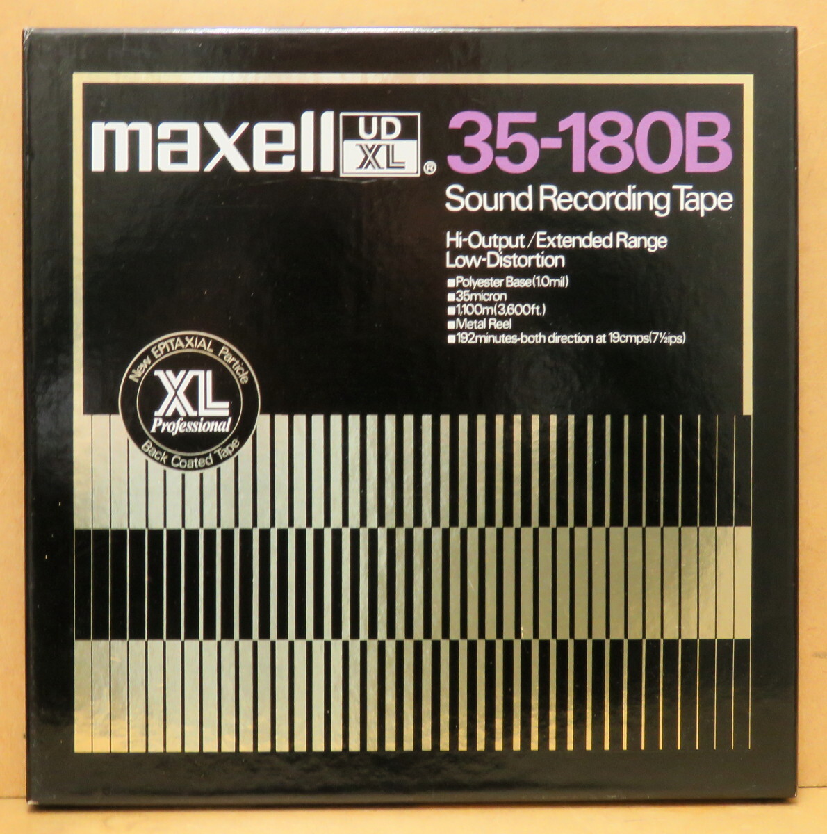 オープンリールテープ maxell UD XL 35-180B 10号 1100m バックコート メタルリール(オープンリールデッキ)｜売買されたオークション情報、yahooの商品情報を ...