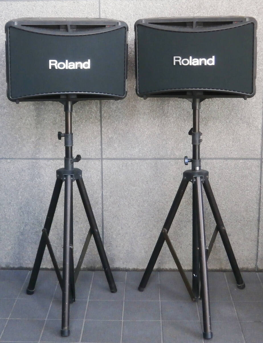 Yahoo!オークション - PAスピーカー＋専用スタンド ペア Roland RDS-17...