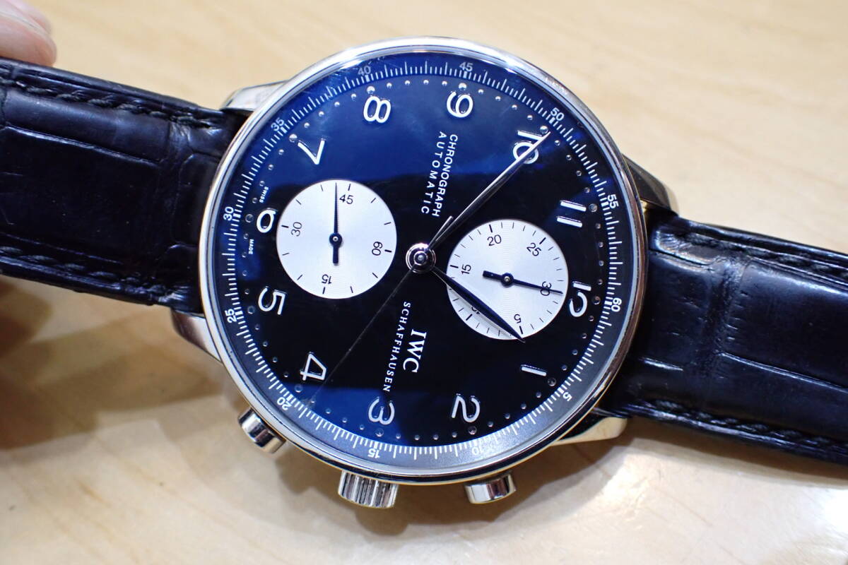 正規 希少◇IWC ポルトギーゼ クロノグラフ ◇Ref.3714 逆パンダ 正規 希少◇IWC ポルトギーゼ クロノグラフ ◇Ref.3714 逆パンダ