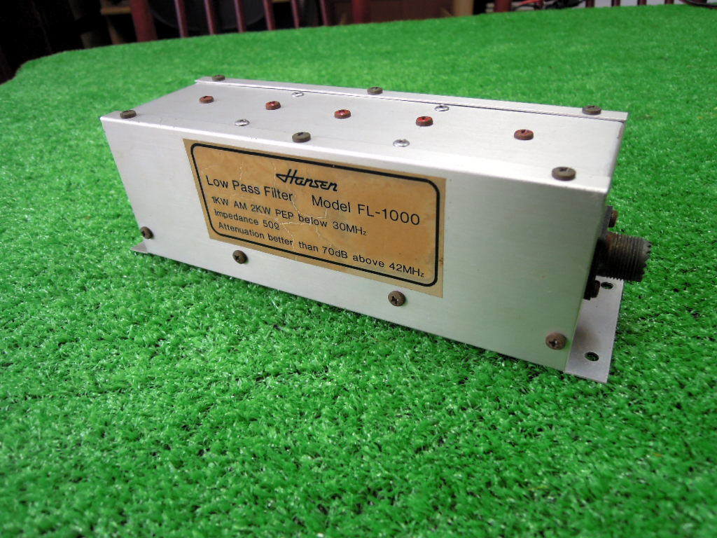 Yahoo!オークション - LPF 1KW AM 2KW PEP カットオフ周波数30MHz