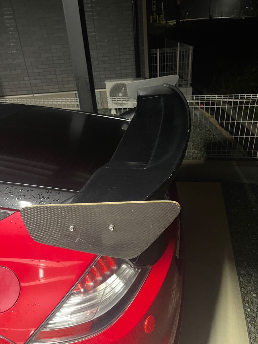 CR-Z CRZ ZF1/ZF2 okiraku made rear wing GT wing rear spoiler : Real Yahoo auction salling