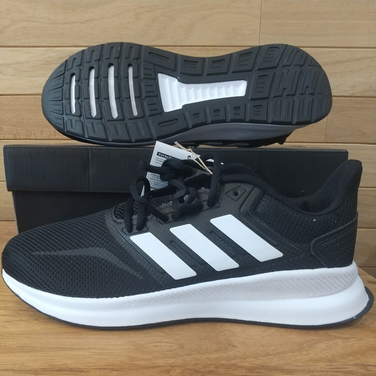 Yahoo!オークション - 26.5cm 新品正規品 アディダス FALCONRUN M adid...