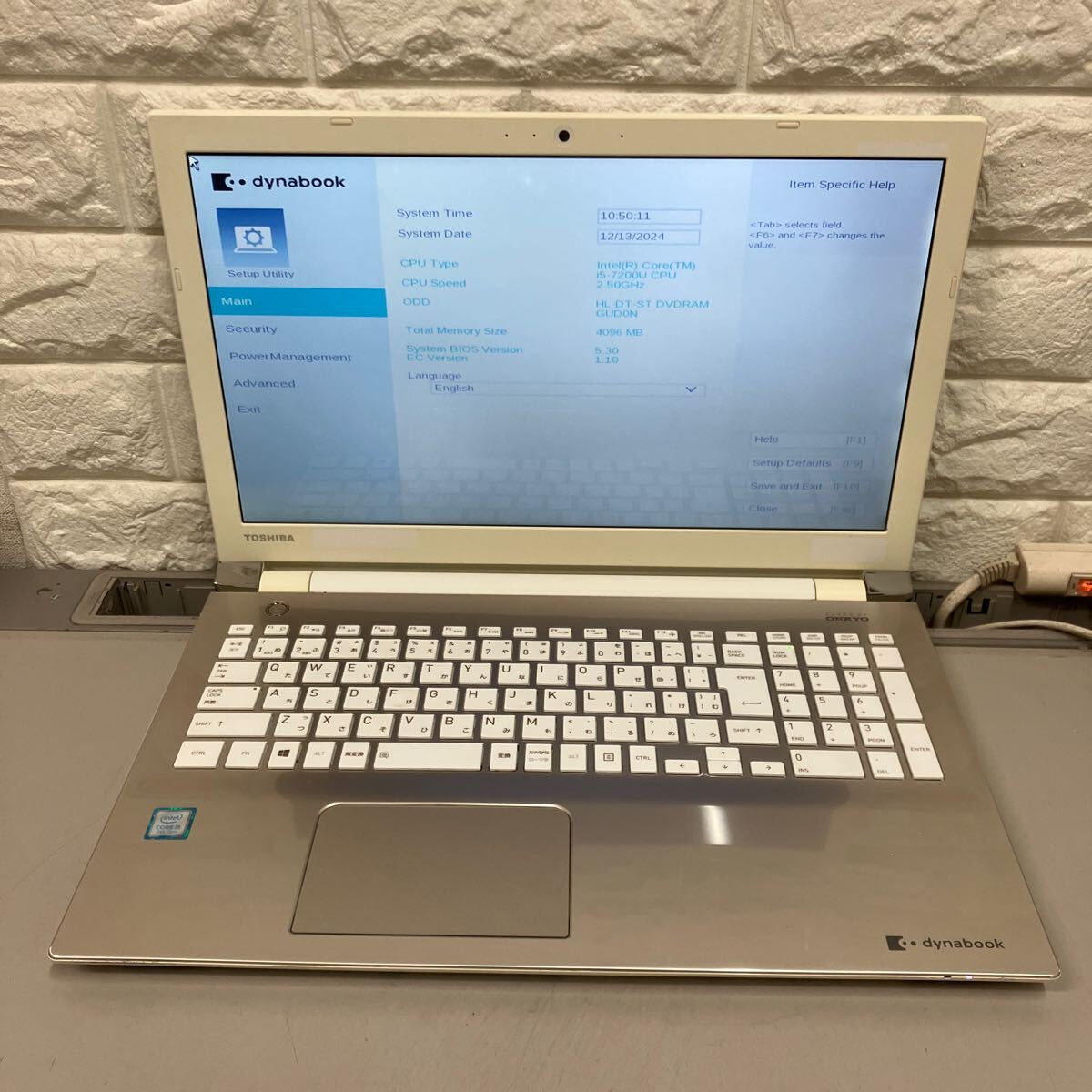 Yahoo!オークション - Y187 TOSHIBA dynabook AZ45/CG PAZ45CG-SNC Cor...