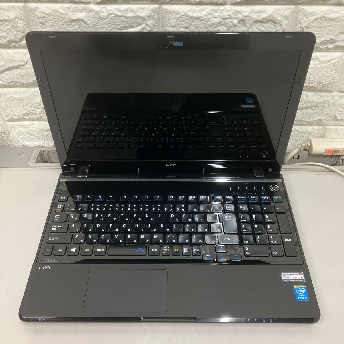 Yahoo!オークション - Y189 NEC LaVie LS350/T PC-LS350TSB Core i3 41...