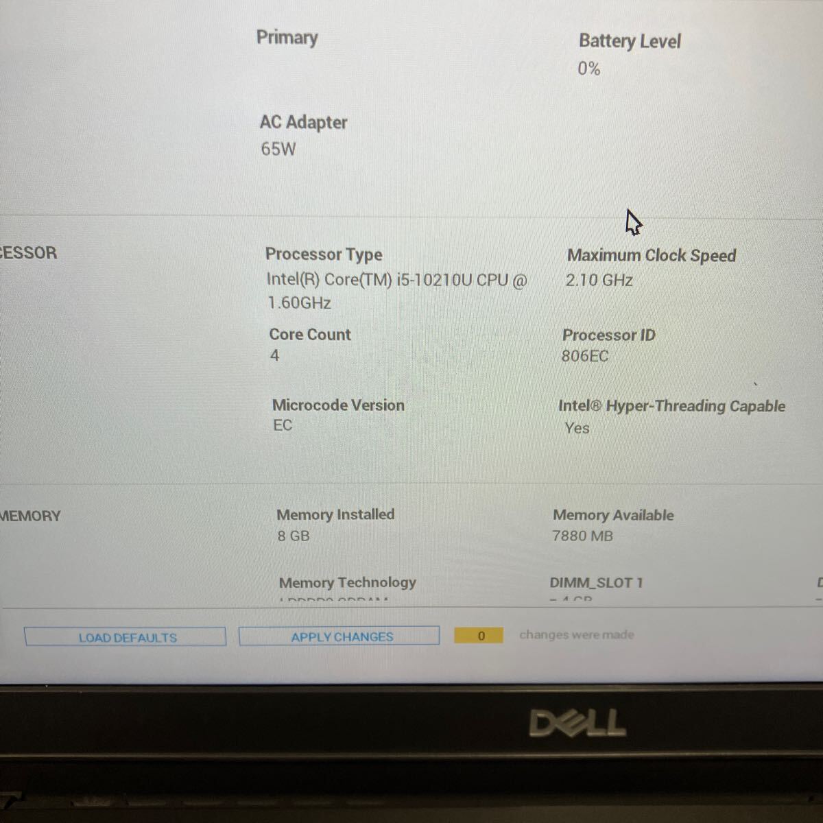 Yahoo!オークション - A184 DELL vostro 5391 P114G Corei5 10210U メ...
