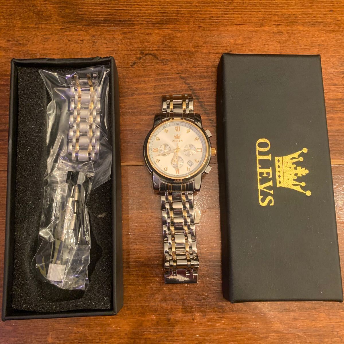 Yahoo!オークション - 腕時計 OLEVS