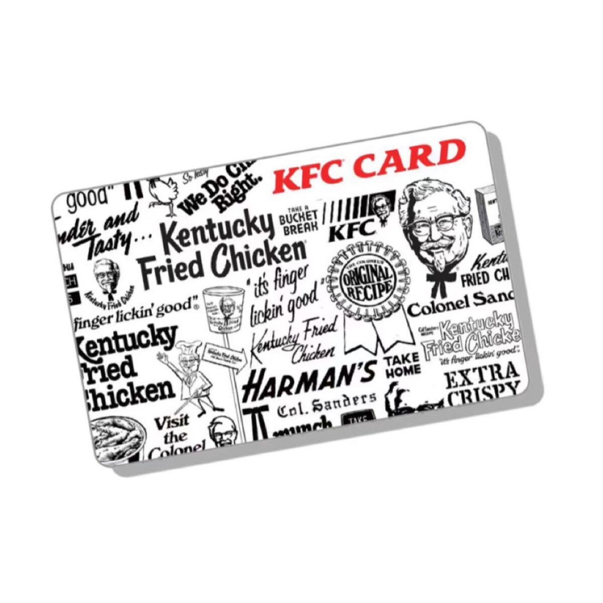 Yahoo!オークション - デジタルKFC CARD 10 000円1枚 有効期限 2026年8...