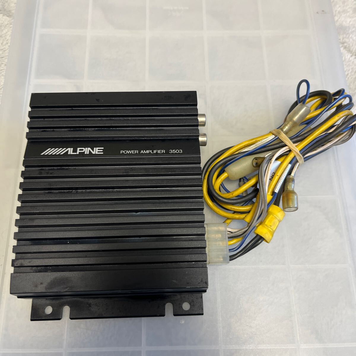 Yahoo!オークション - ALPINE 3503 パワーアンプ
