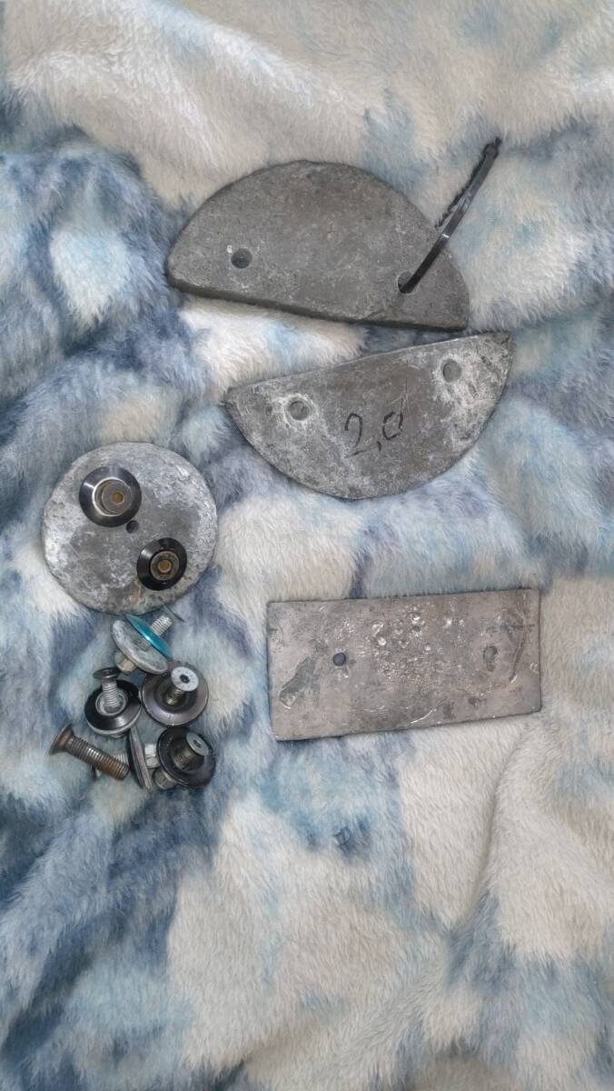 Yahoo!オークション - 中古 ウェイト 2kgx2 1kg 0.8kg 4個